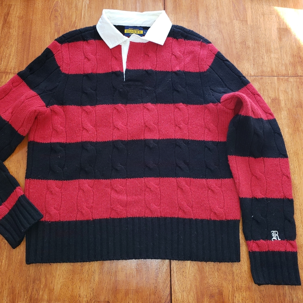 Rugby Ralph Lauren Cable Knit Sweater Rugby - Gem